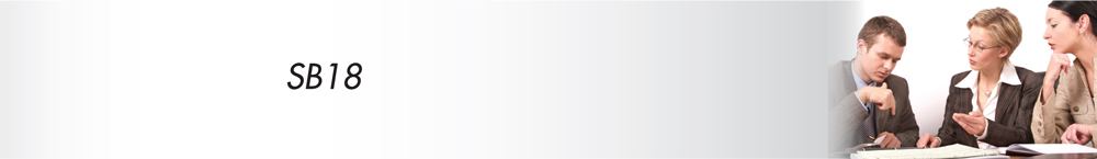 TEXAS STATE BILL 18 (SB18) INFORMATION PAGE